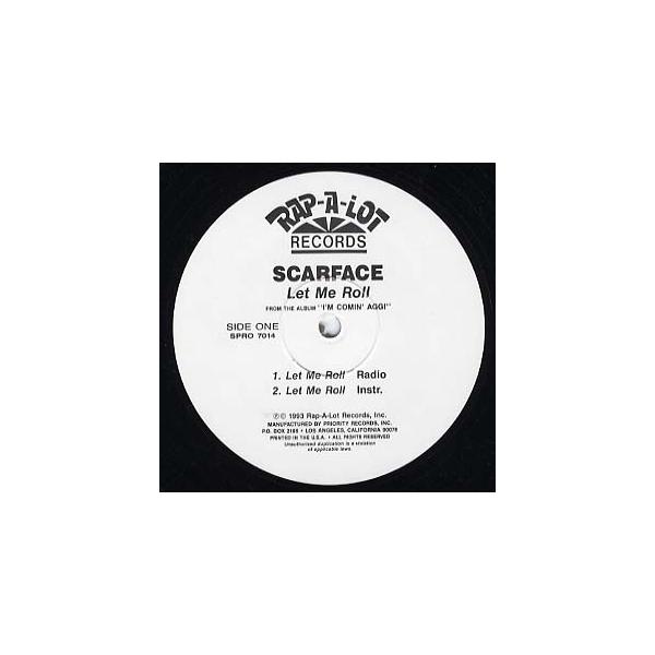 製造国 : US　　リリース年 : 1993　　レーベル : Rap-A-Lot Records　　品番 : SPRO 7014　　　　スリ傷有るがプレイＯＫ。US Org!! '93の2nd ソロアルバム"The World Is You...