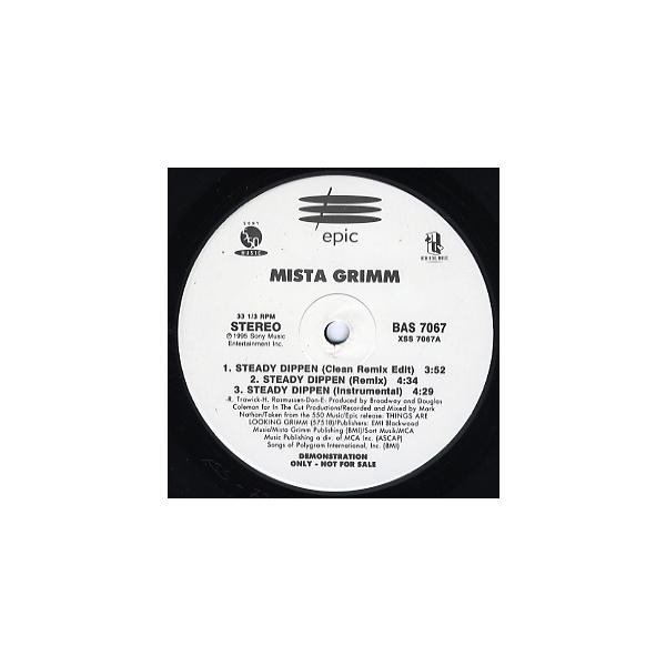 製造国 : US　　リリース年 : 1995　　レーベル : Epic　　品番 : BAS 7067　　　　スリ傷有るがプレイＯＫ。US Org!! '95の名盤"Things Are Looking Grimm"からのシングルカット!! ...