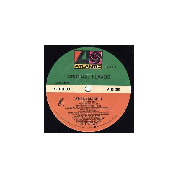 製造国 : US　　リリース年 : 1992　　レーベル : ATLANTIC　　品番 : PR 4406　　　　両面ラベルにボールペンで書込有。スリ傷有るがプレイＯＫ。US Promo Org!! SkiがSuave等と結成した90'sを...