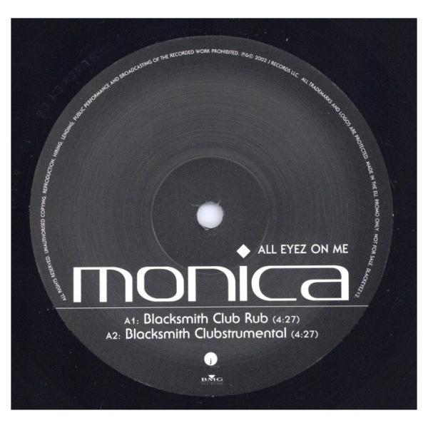 製造国 : UK　　リリース年 : 2002　　レーベル : BMG UK &amp; Ireland　　品番 : BLACKEYEZ 12　　　　'02の3rd Album"All Eyez On Me"からのシングルカット。US未収録で...