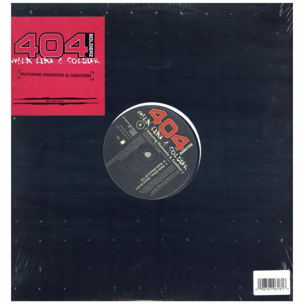 製造国 : US　　リリース年 : 2000　　レーベル : EPIC　　品番 : 49 79618　　　　'00リリース作。デッドストック入荷。DMX似のラップでガンガンアゲていくこのデビュー・シングル"Walk Like A Soldi...