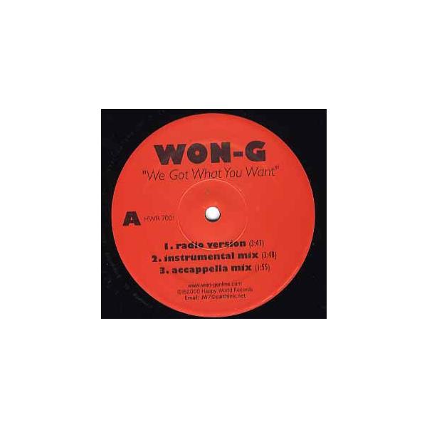 製造国 : US　　リリース年 : 2000　　レーベル : Happy World Records　　品番 : HWR 7001　　　　DJ QuikをProduce &amp; Featした人気曲"Nothing'Wrong"で知られる...