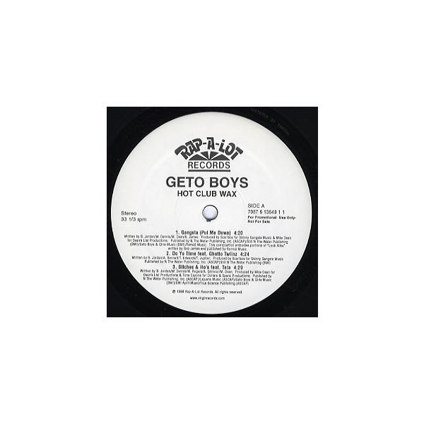 製造国 : US　　リリース年 : 1998　　レーベル : Rap-A-Lot Records　　品番 : 7087 6 13648 1 1　　　　US Org!! 再結成前のラストアルバムとなる'98の名盤"Da Good Da Bad...