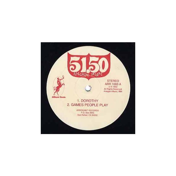 製造国 : US　　リリース年 : 1992　　レーベル : ARRogant Records　　品番 : ARR1003　　　　G-Luv誌掲載でお馴染みのBayの重鎮グループが'92にリリースしたデビューアルバム"Games Peopl...