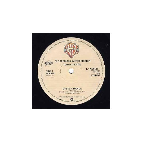 製造国 : UK　　リリース年 : 1978　　レーベル : Warner Bros Records　　品番 : K 17320 (T)　　　　ジャケステッカー・底抜け10cm・ジャケ傷み有。Chaka Khan名義では一枚目となる'78リ...