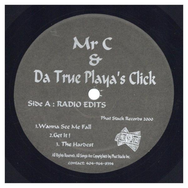 製造国 : US　　リリース年 : 2000　　レーベル : Phat Stack Records　　品番 : L-10630M　　　　アトランタ産で'00にリリースされた鬼マイナーウェッサイ!!恐らくその時期にリリースされたアルバムからの...