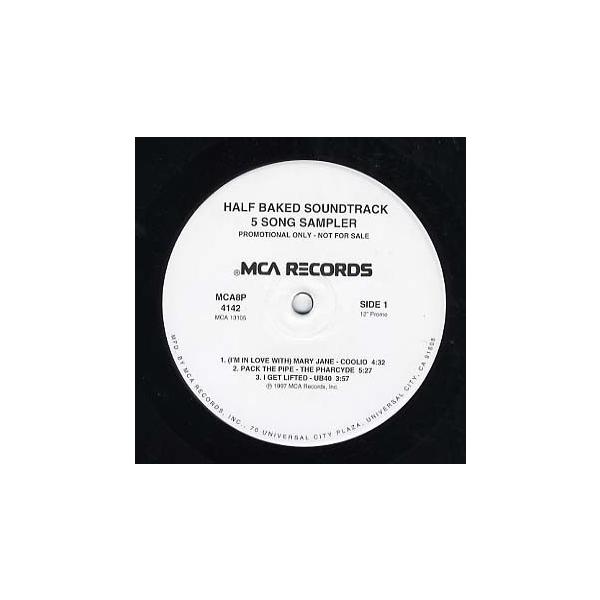 製造国 : US　　リリース年 : 1997　　レーベル : MCA Records　　品番 : MCA8P 4142　　　　'98公開のマリファナ映画「Half Baked」のサントラから５曲を収録したプロモEP!! Herbie Man...