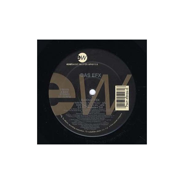 製造国 : US　　リリース年 : 1993　　レーベル : EastWest Records America　　品番 : 0-95926　　　　ジャケステッカー無し。スリ傷有るがプレイＯＫ。Brooklyn出身のRap Duoが'93にリ...