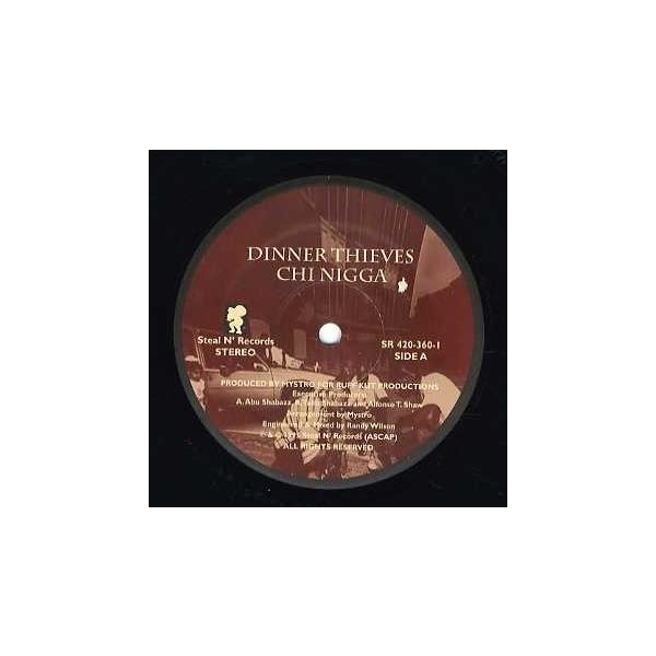 製造国 : US　　リリース年 : 1995　　レーベル : Steal N' Records　　品番 : SR 420-360-1　　　　A面ラベルに少し剥がれ有。シカゴはイリノイ産の激レアマイナーGグループが'95にリリースした唯一？の...