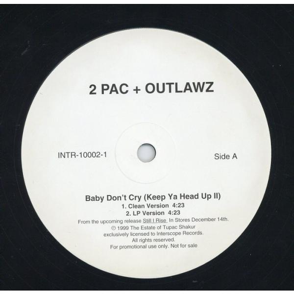 製造国 : US　　リリース年 : 1999　　レーベル : Interscope Records　　品番 : INTR-10002-1　　　　スリ傷有るがプレイＯＫ。死後も人気が止まない2Pacですが、その2pac名義の作品の中でも"I ...