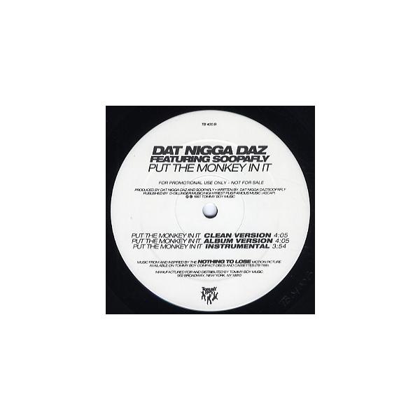 製造国 : US　　リリース年 : 1997　　レーベル : Tommy Boy　　品番 : TB 400　　　　Tommy Boyカンパニースリーブ（汚れ有）。サントラ"Nothing To Loose"から正規は別々にシングルカットされ...