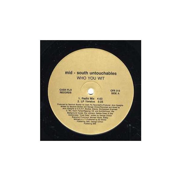 製造国 : US　　レーベル : Cash Flo Records　　品番 : CFR 315　　　　シュリンク付。大ネタ使いのアトランタ産ドマイナーBassチューン!!Funkadelic"(Not Just) Knee Deep"を使っ...