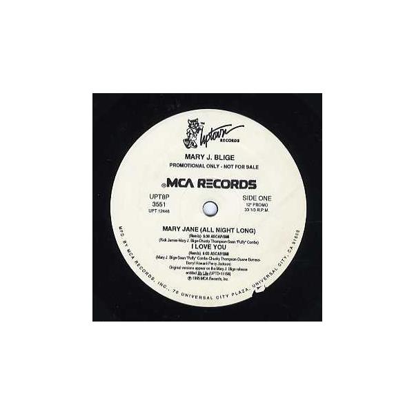 製造国 : US　　レーベル : Uptown / MCA　　品番 : UPT8P 3551　　　　Uptownレーベルジャケ。オリジナル仕様の再発。'95 彼女の2nd LP"My Life"からプロモオンリーでRemixを4曲収録した人...