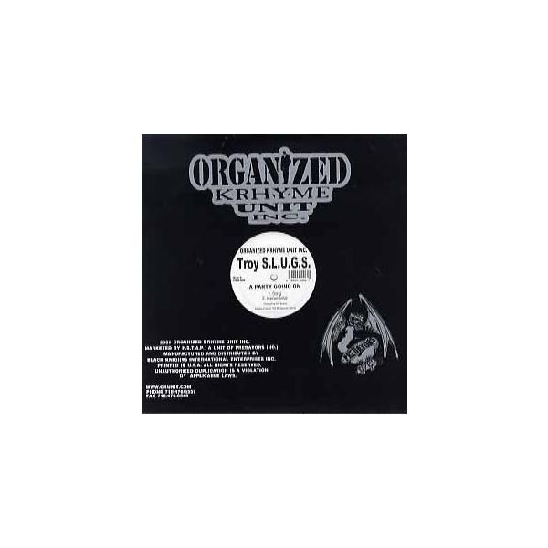 製造国 : US　　リリース年 : 2001　　レーベル : ORGANIZED KRHYME UNIT INC　　品番 : OKU006　　　　'01リリース作!! USオリジナル盤がデッドストック入荷!! コノ当時、Pro Marley...