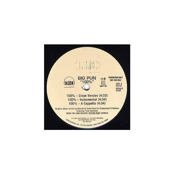 リリース年 : 2002　　レーベル : WHITE　　品番 : RPROLP4398　　　　'00大ヒット曲のホワイト再発盤がデッドストック入荷!! 死後にリリースされたアルバム"Yeeeah Baby"からのUs Promo Only曲...