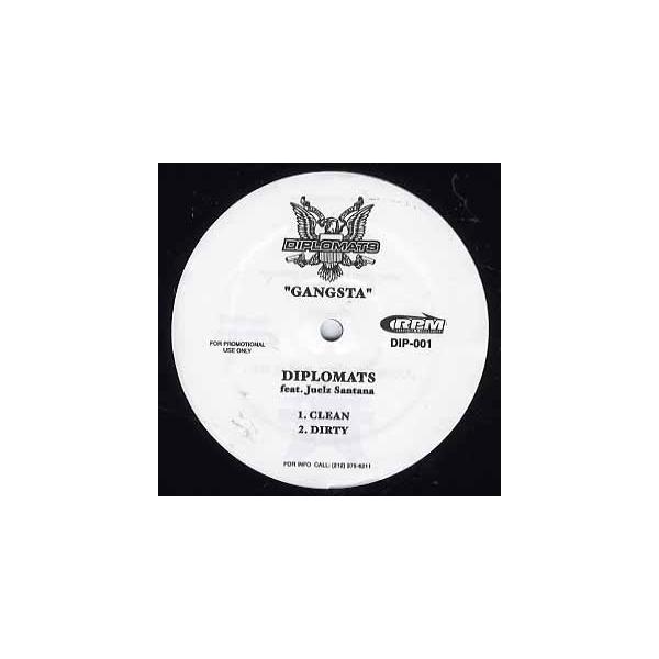 製造国 : US　　リリース年 : 2002　　レーベル : RPM　　品番 : DIP-001　　　　Diplomats名義最初のリリース作!! 自主盤のみのリリースでした〜!! Cam'Ronの"Oh Boy"にfeatされてたJuel...