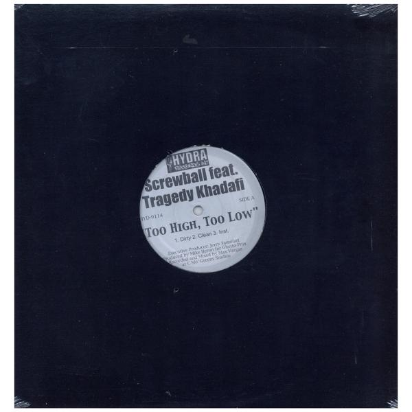 製造国 : US　　リリース年 : 2002　　レーベル : HYDRA　　品番 : HYD-9114　　　　'02リリース作。シールド・未開封です。Blaq Poetも在籍するQueensの4人組ラップ・グループ「Screwball」の'...