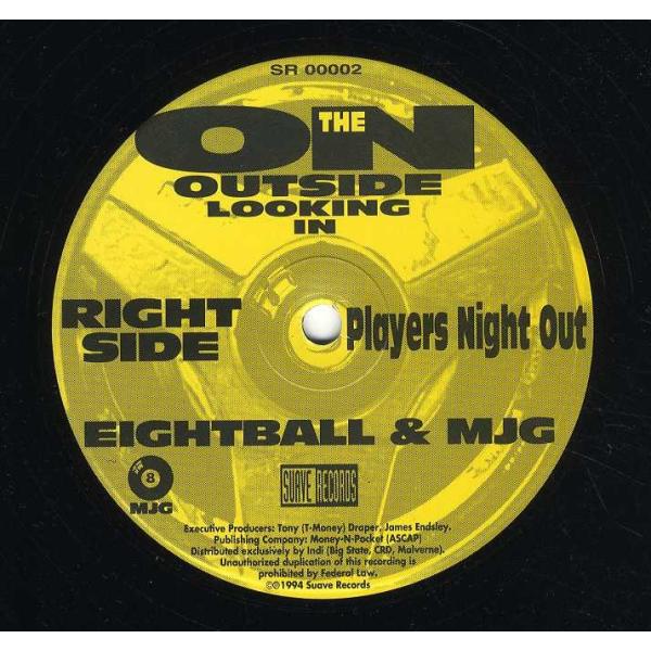 製造国 : US　　リリース年 : 1994　　レーベル : Suave Records　　品番 : SR 00002　　　　Memphisシーンを代表する重鎮グループが'94にリリースした2nd Album"On The Outside ...