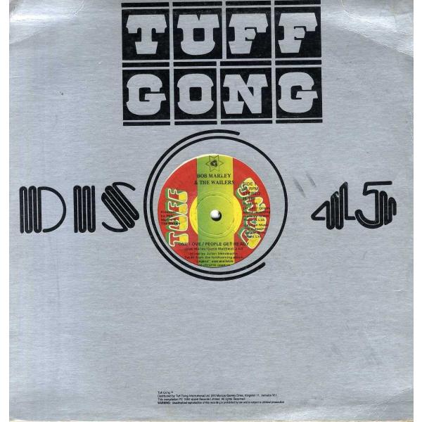 製造国 : JAMAICA　　レーベル : Tuff Gong　　品番 : IS 169　　　　Tuff Gongレーベルジャケ。'77の傑作アルバム"Exodus"からのシングルカットで、彼の代表曲にして今なお多くのアーティストに歌い継が...