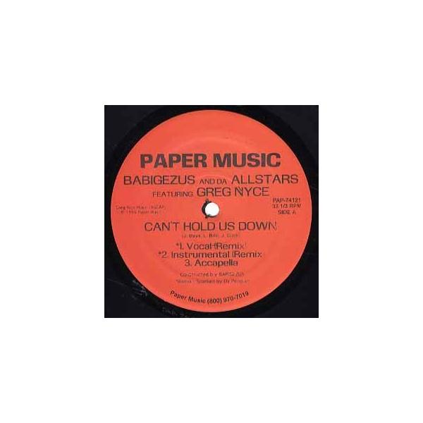 製造国 : US　　リリース年 : 2002　　レーベル : PAPER MUSIC　　品番 : PAP-74121　　　　シールド・未開封盤です。Phat Doug"Here We Go"に続きGreg NyceがPresentsしたマイ...