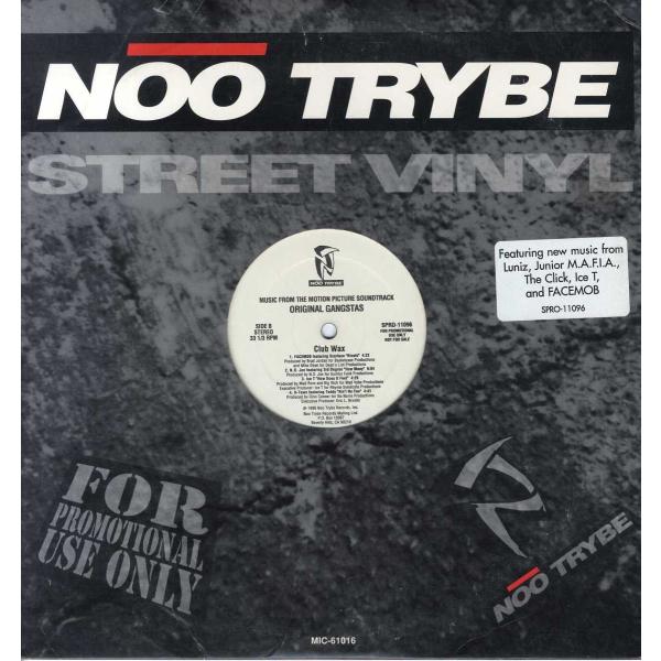 製造国 : US　　リリース年 : 1996　　レーベル : Noo Trybe Records　　品番 : SPRO-11096　　　　ジャケステッカー・Ａ面ラベル値札剥がし跡有。'96公開の映画「Original Gangstas」サン...
