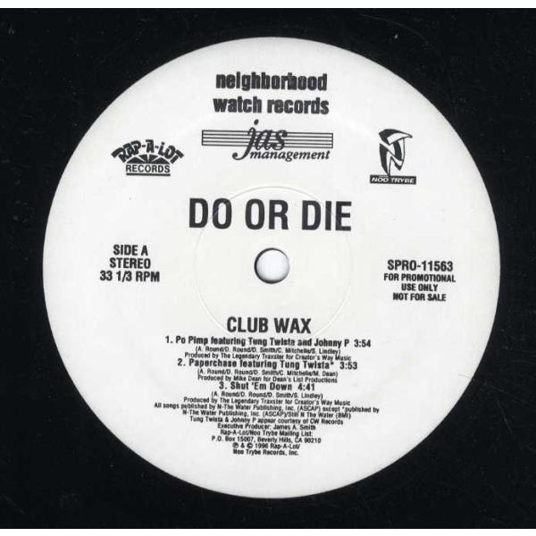 製造国 : US　　リリース年 : 1996　　レーベル : Neighborhood Watch Records / Rap-A-Lot Records / Noo Trybe　　品番 : SPRO-11563　　　　Noo Trybeレ...