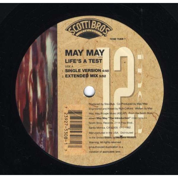 製造国 : US　　リリース年 : 1992　　レーベル : Scotti Bros. Records　　品番 : 72392 75308-1　　　　Scotti Brosレーベルジャケ。モハメド・アリの実娘である彼女が'92にリリースした...