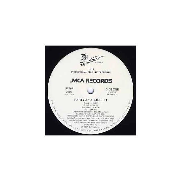 製造国 : US　　リリース年 : 1993　　レーベル : Uptown Records / MCA Records　　品番 : UPT8P 2605　　　　Uptownレーベルジャケ。'93 US Org!! 映画"Who's The ...