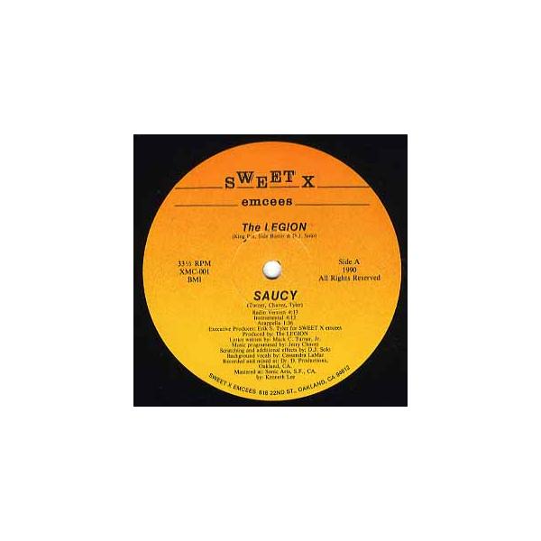 製造国 : US　　リリース年 : 1990　　レーベル : SWEET X EMCEES　　品番 : XMC-001　　　　シュリンク付。'90 US Org 12"!! 西海岸Oakland産のマイナー・ミドル!! P.E.のFlava...