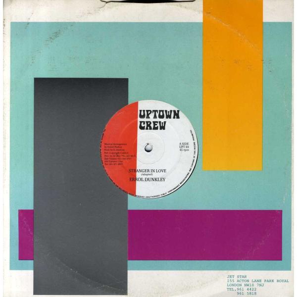 製造国 : UK　　レーベル : Uptown Crew　　品番 : UPT 03　　　　Kingston出身のベテランシンガーがUKのUptown Crewレーベルからリリースしたシングル!!両面共に懐かしいメロディラインもナイスなRoo...