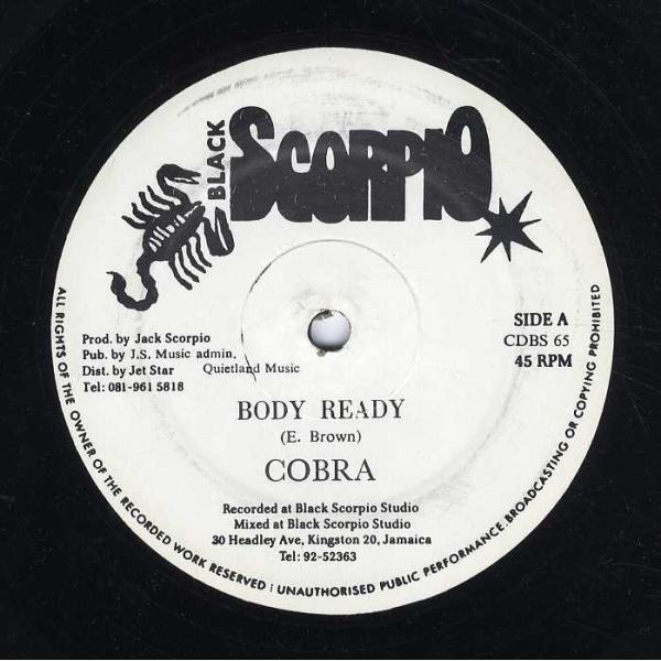 製造国 : UK　　リリース年 : 1994　　レーベル : Black Scorpio　　品番 : CDBS 65　　　　UKノートパソコンBlack Scorpioレーベルから'94にリリースしたシングル!!Mad CobraとPinc...