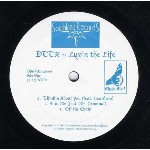 製造国 : US　　リリース年 : 2005　　レーベル : Southland Records　　品番 : Chuckup-12006　　　　スリ傷有るがプレイＯＫ。人気ウェッサイラティーノLiter Shade Of BrownのDTT...