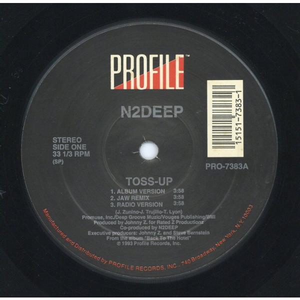 製造国 : US　　リリース年 : 1993　　レーベル : Profile Records　　品番 : PRO-7383　　　　Profile Recordsレーベルジャケット。スリ傷有るがプレイＯＫ。彼等の人気アルバム"Back To ...