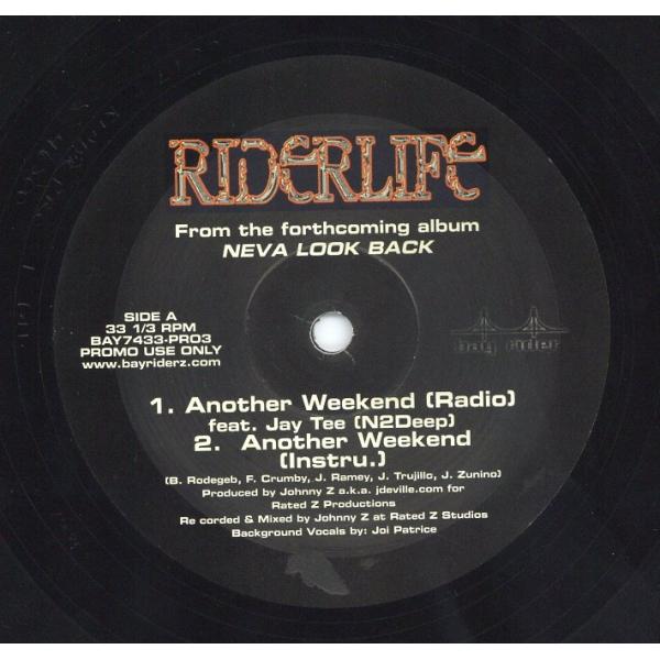 製造国 : US　　リリース年 : 2001　　レーベル : Bay Rider Entertainment 　　品番 : BAY7433-PRO3 　　　　音には影響ないですが強めのスレ有。N2deepの'92傑作"Weekend"をまん...