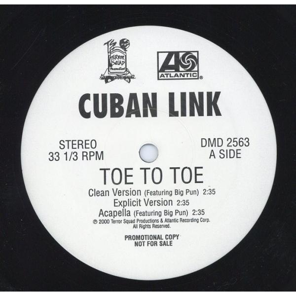 製造国 : US　　リリース年 : 2000　　レーベル : Atlantic　　品番 : DMD 2563　　　　US Promo Only!! Fat Joe, Big Pun属すTerror Squad、第3の男Cuban Linkが...