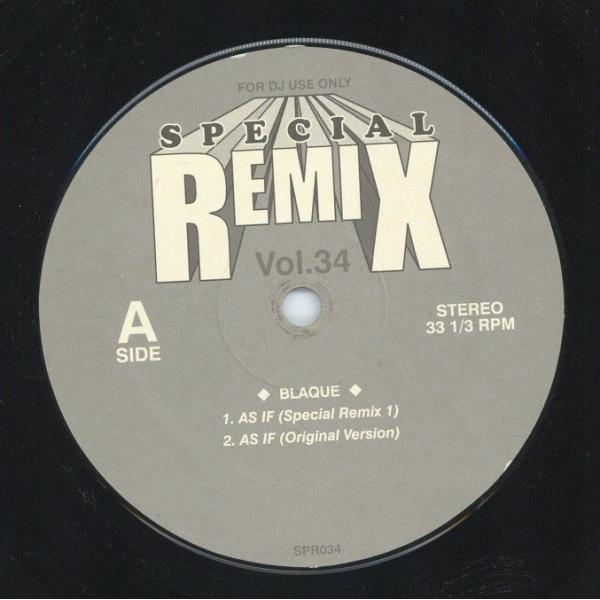 製造国 : JAPAN　　リリース年 : 2007　　レーベル : SPECIAL REMIX　　品番 : SPR034　　　　"Special Remix"シリーズ第34弾！当時プロモオンリーでリリースされ、今やR&amp;Bクラシックと...