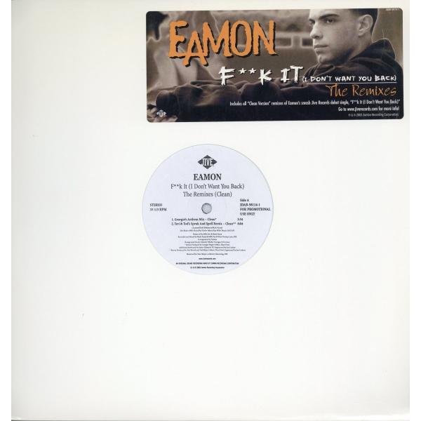 製造国 : US　　リリース年 : 2003　　レーベル : JIVE　　品番 : JDAB-58114-1　　　　ジャケステッカー有。'03に大ヒットしたN.Y.はスタッテン島出身の男性シンガーのデビューのハウスRemixシングル！美メロ...