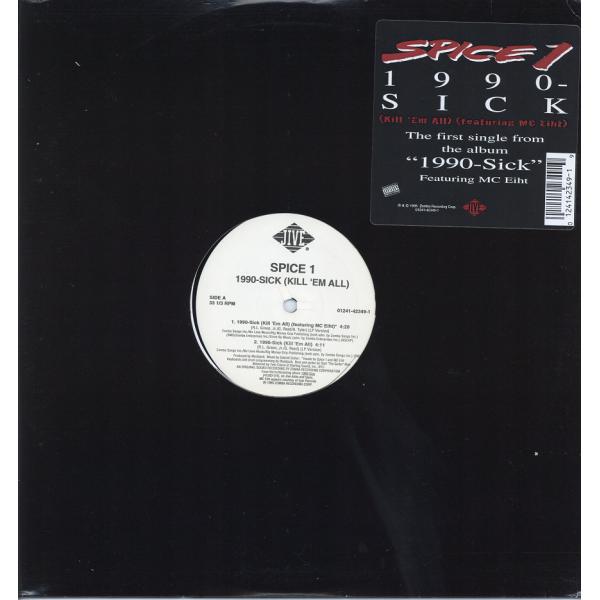 製造国 : US　　リリース年 : 1995　　レーベル : Jive　　品番 : 01241-42349-1　　　　ジャケステッカー有。US Org。Bay Areaの重鎮が'95にリリースしたアルバム"1990-Sick"からのタイトル...