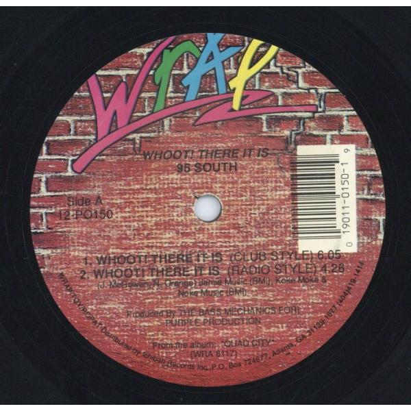 製造国 : US　　リリース年 : 1993　　レーベル : Wrap Records　　品番 : 12-PO150　　　　Ichiban Recordsレーベルジャケ。Tag Team"Whoomp! (There It Is)"と同時期...