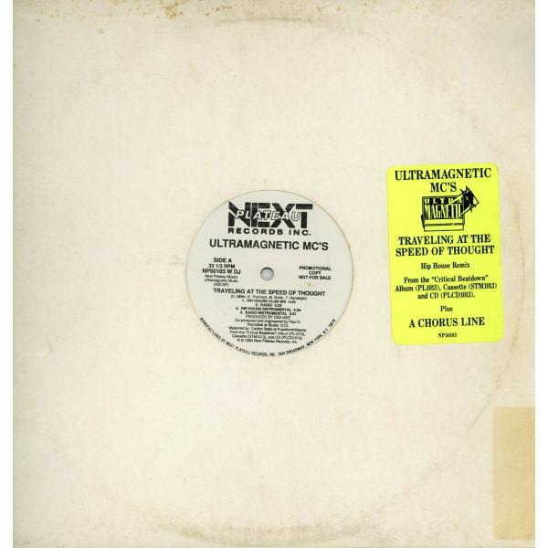 製造国 : US　　リリース年 : 1989　　レーベル : Next Plateau Records Inc　　品番 : NP50103 W DJ　　　　ジャケステッカー有・B面ラベル赤マジックで書込み有。Ced Gee、Kool Kei...