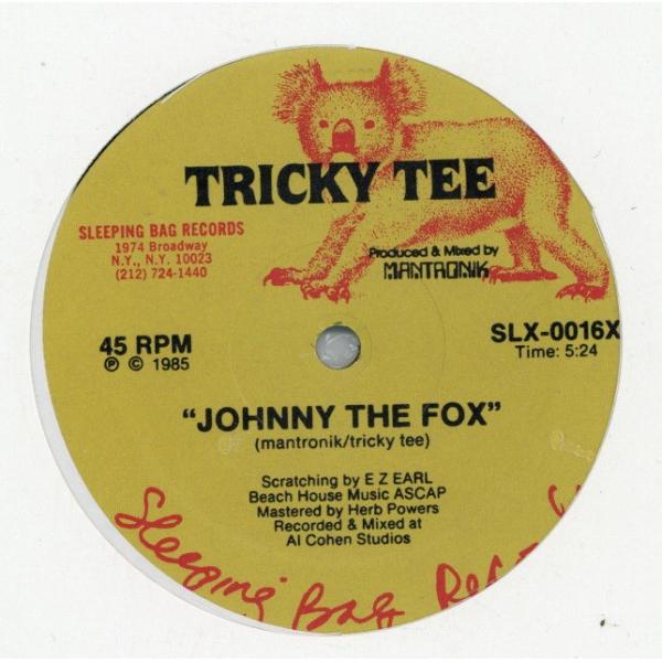 製造国 : US　　レーベル : Sleeping Bag Records　　品番 : SLX-016　　　　シュリンクに破れ有りますが、未開封新品。Just FourのTricky Teeがソロで'85にリリースしたシングル。Mantro...