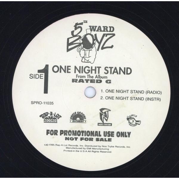 製造国 : US　　リリース年 : 1995　　レーベル : Rap-A-Lot / Noo Trybe / Underground　　品番 : SPRO 11035　　　　'95の3rd LP"Rated G"からのシングルカット!! 3...