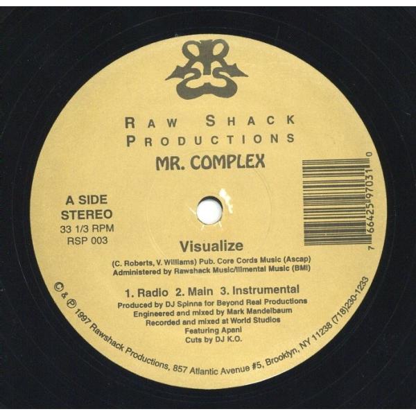 製造国 : US　　リリース年 : 1997　　レーベル : Raw Shack Productions　　品番 : RSP 003　　　　DJ Spinnaの初期の名作。'97 アングラ人気盤。J-Live "Longevity / Br...