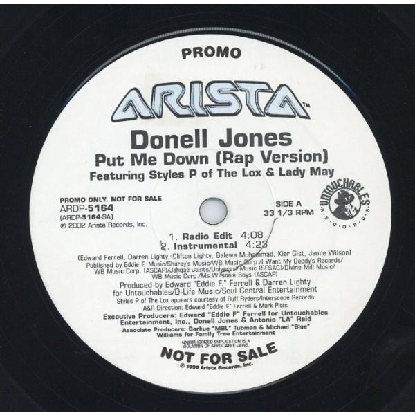 製造国 : US　　リリース年 : 2002　　レーベル : Arista　　品番 : ARDP-5164　　　　"U Know What's Up"の大ヒットで知られる人気男性シンガーが'02にリリースした3rdアルバム"Life Goe...