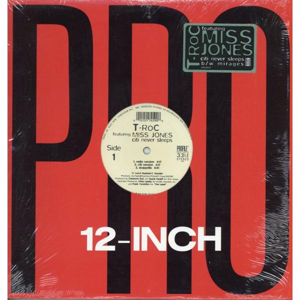 製造国 : US　　リリース年 : 1996　　レーベル : Profile Records　　品番 : PRO-7459-0　　　　ジャケステッカー・シュリンク付。Profile Recordsから'96にT-Rocがリリースしたシングル...