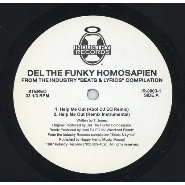 製造国 : US　　リリース年 : 1997　　レーベル : Industry Records　　品番 : IR-0003-1　　　　傑作コンピシリーズ「Beats &amp; Lyrics」からのシングルカット。Aサイドは「Beats &...