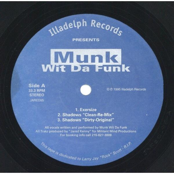 製造国 : US　　リリース年 : 1995　　レーベル : ILLADELPH　　品番 : JARED95　　　　'95 Underground Classics。"I Like It"使いの"I Blame My Neighborhoo...