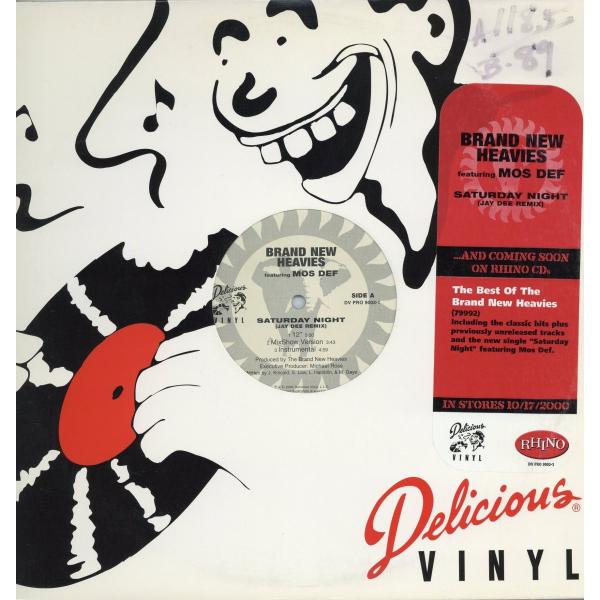 製造国 : US　　リリース年 : 2000　　レーベル : Delicious Vinyl　　品番 : DV PRO 9003-1　　　　ジャケステッカー・マジックで書込み有。Brand New Heaviesが'99にリリースしたベスト...