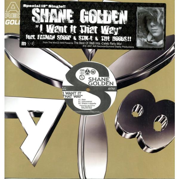 製造国 : US　　リリース年 : 2007　　レーベル : AV8　　品番 : AV761　　　　ジャケステッカー有。超特大最強企画シングル!! タイトルを見てお分かりでしょう!! 誰もが大好きアノBackstreet Boysの超有名曲...