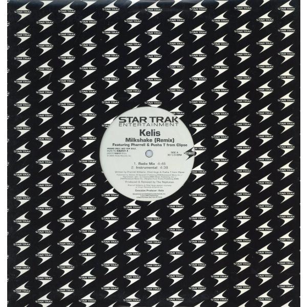 製造国 : US　　リリース年 : 2003　　レーベル : STAR TRAK　　品番 : 82876-59257-1　　　　Star Trakレーベルジャケ。2004年にリリースされプロモのみで終わった人気盤！正規盤も大ヒットしたこの曲...